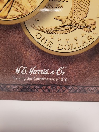 Lot of 4-HE Harris Co. Sacagawea Dollar Millennium Coin Album, Book ...