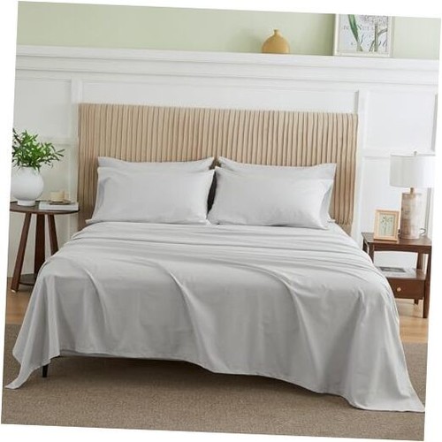 Belgian Linen Sheet Set Solid Color - 6 Pieces (1 6PC Set - Queen Khaki ...