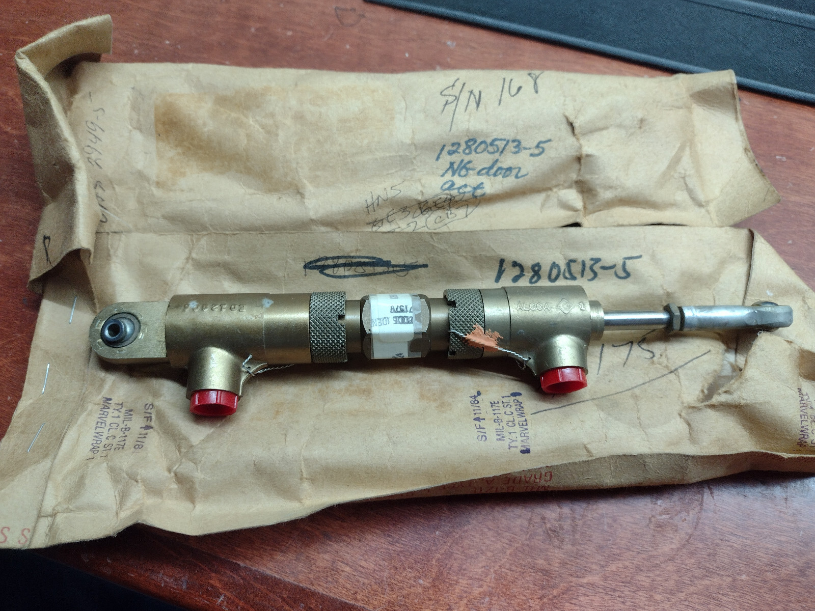 Cessna 337 Super Skymaster Nose Gear Door Actuator Assembly 1280513-5 ...