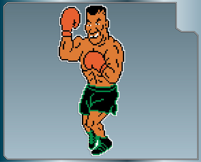 Mike Tyson Punch Out Sprite