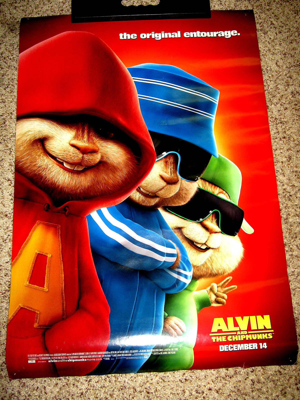 Alvin And The Chipmunks Movie Poster