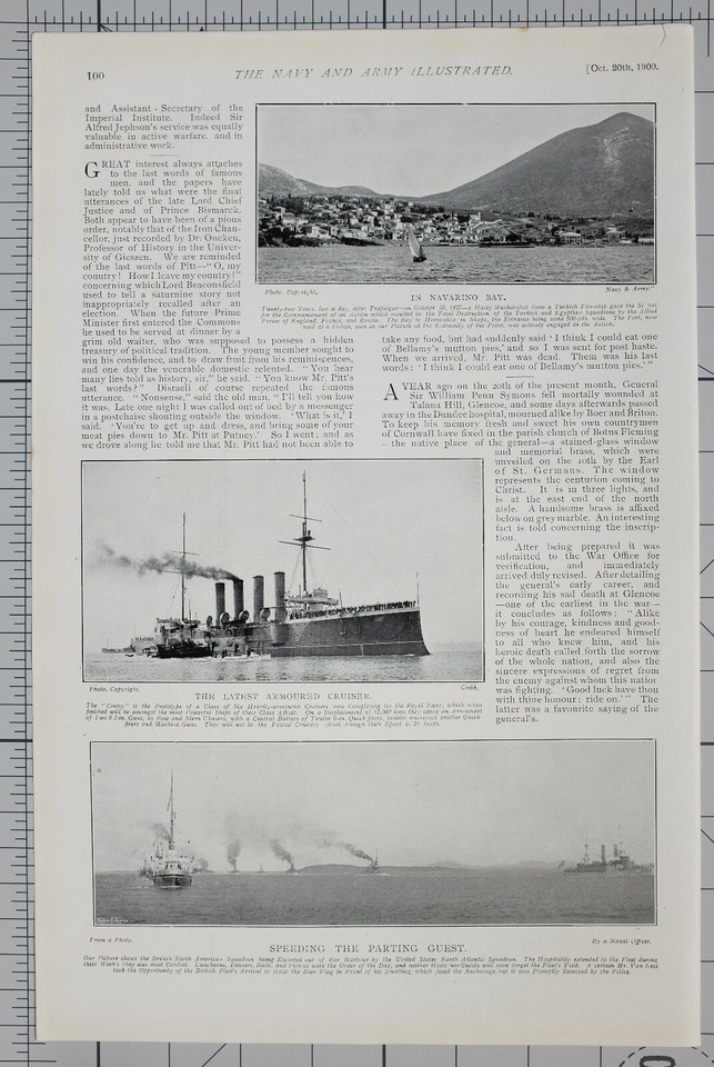 1900 PRINT MAJOR GEN BRUCE HAMILTON BLAKE STATUE BRIDGWATER LANCASHIRE ...