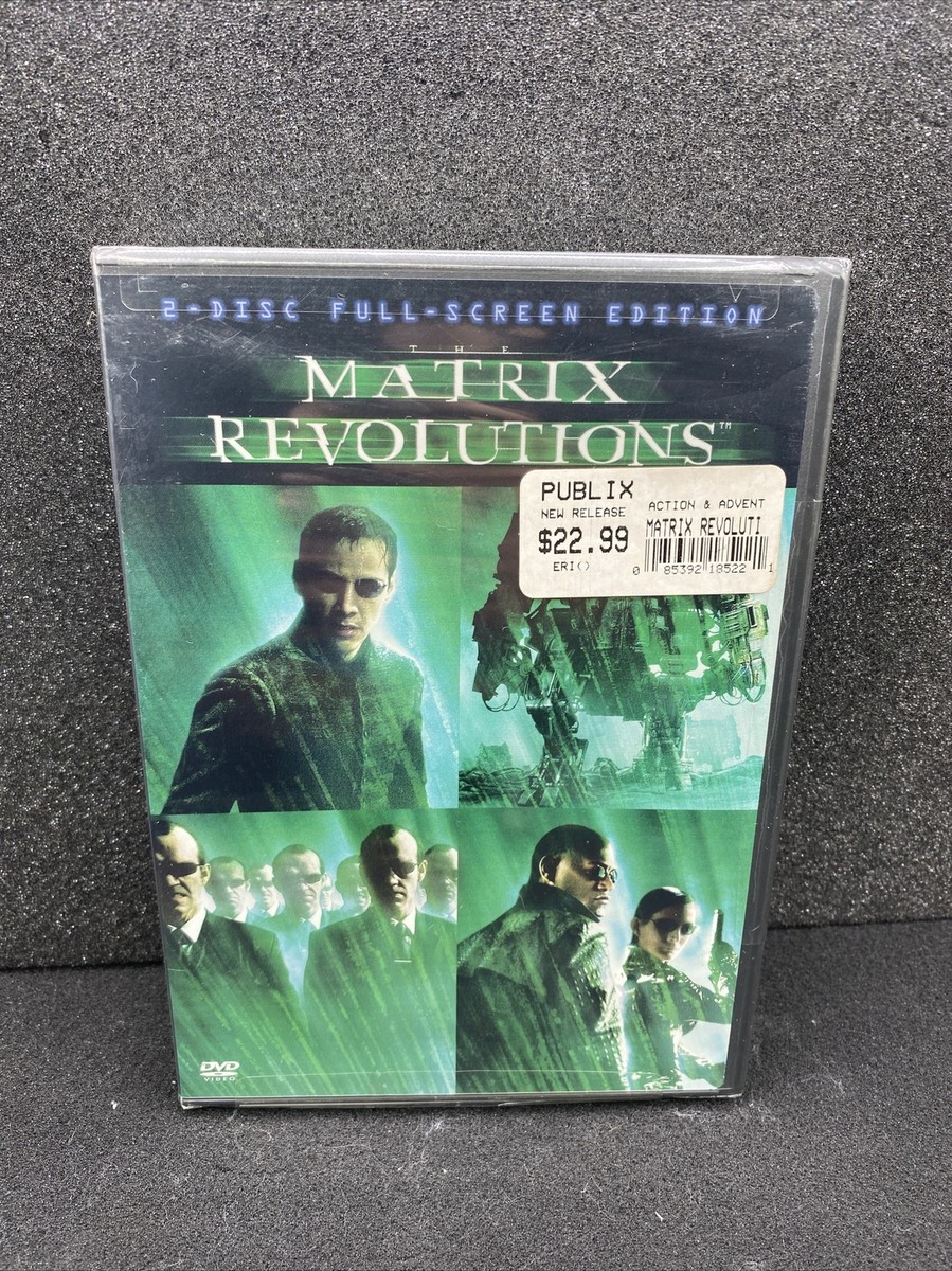 The Matrix Revolutions Dvd