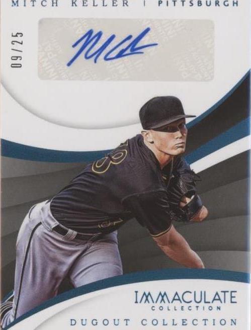 2018 Panini Immaculate Collection - Dugout Collection Ink Mitch Keller ...