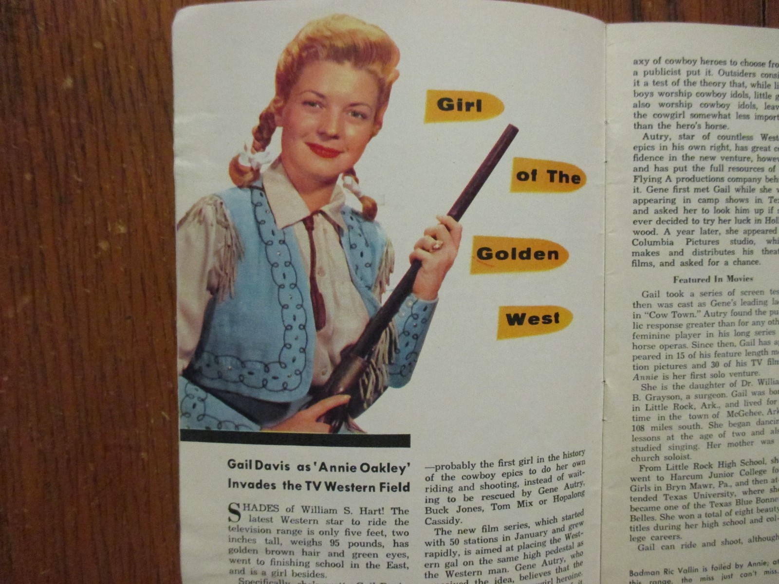 March 5-1954 TV Guide(JEFF'S COLLIE/LASSIE/TOMMY RETTIG/GAIL DAVIS ...