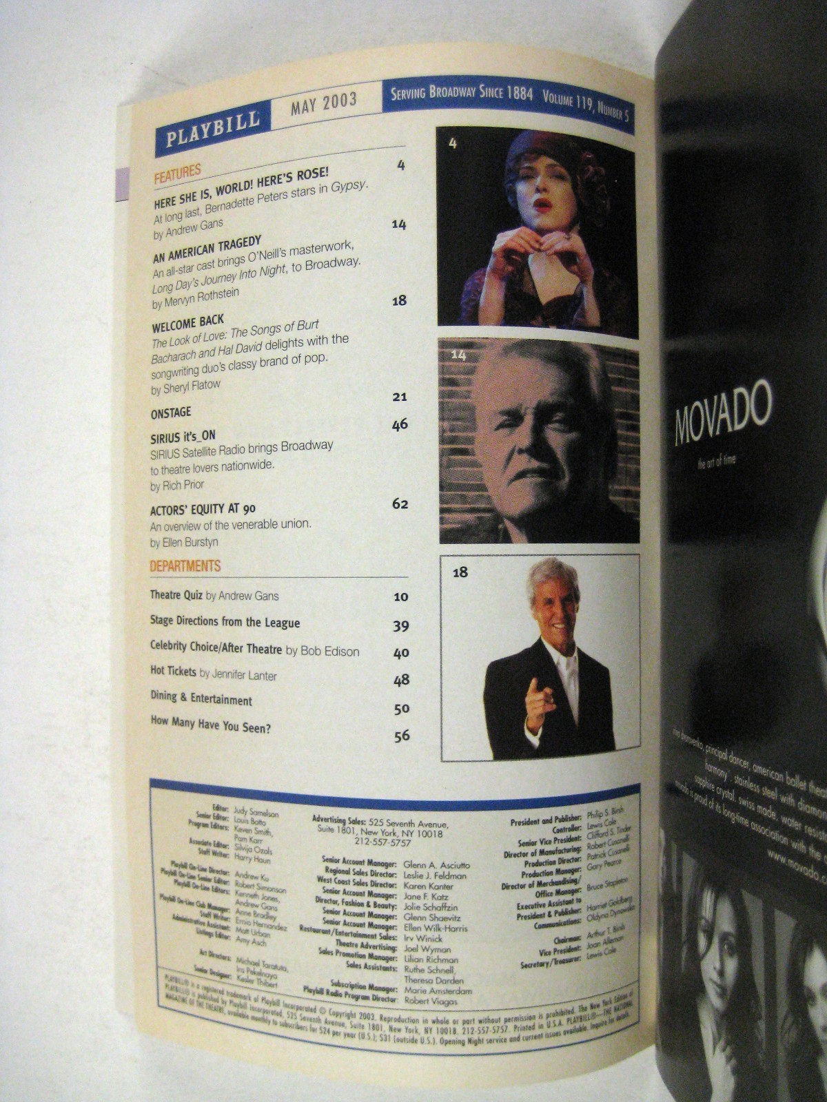 Master Harold the Boys Playbill 2003 Royale Theatre Danny Glover ...