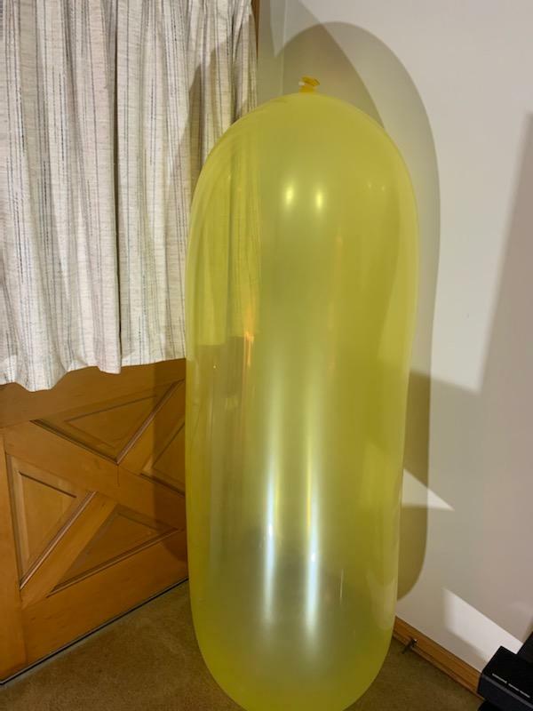 CATTEX Latex Banner Balloon XL 32" x 87" (GL1200) Big Looner Fun ...