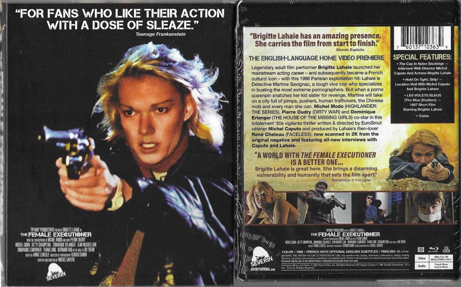 The Female Executioner Blu Ray (Brigitte Lahaie) Region All Inc Reg ...
