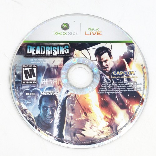 Dead Rising 1 Microsoft Xbox 360 Resurfaced Tested Disc Only See Photos ...