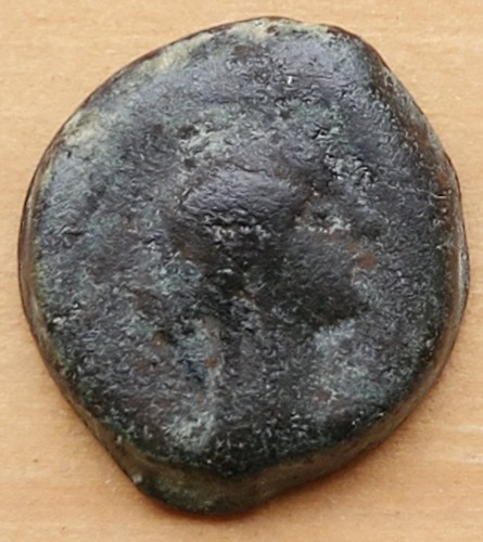 Ancient Egypt Queen Last Pharaoh Cleopatra VII Authentic Ancient Coin ...