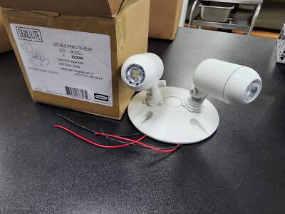 DUAL-LITE LOT of 5 EVHC6IDP-0-WM Bases & 8 EVODW Double Remote Heads ...