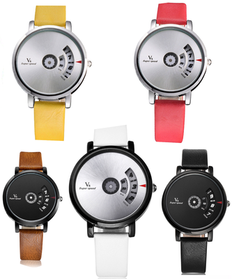 V6 Speed Leather Band Women Watches, With Fashionable And Waterproof ...
