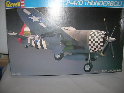 REVELL 4423 " U S P-47D THUNDERBOLT RAZORBACK " 1/32 KIT LOT #7429 | eBay