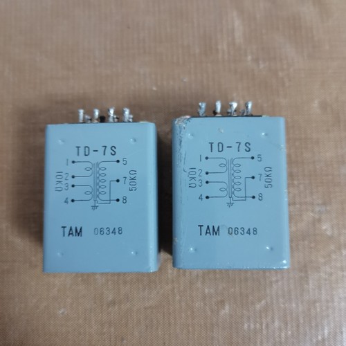 Tamura TD-7S input step-up transformer 10k 50k for phono tube ...