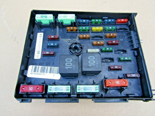 Audi Q3 RS 8U 2014 Engine Bay Fuse Relay Box 3C0937125A | eBay Australia