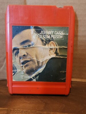 Johnny Cash At Folsom Prison 8-Track Tape 18-10-0404 Columbia Tested ...