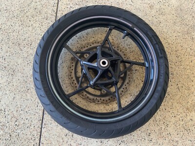 18-23 KAWASAKI NINJA 400 OEM STRAIGHT REAR WHEEL BACK RIM 41073-0753-QT ...