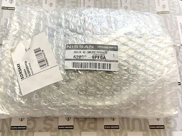 2016-2020 Nissan Pathfinder Front Grille Emblem | 628909PF0A | Genuine ...