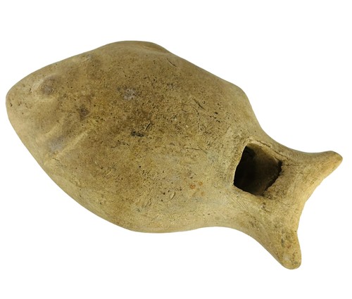 Vintage Clay Fish Aztec Mayan Flute Painted Folk Art Whistle 3” | eBay