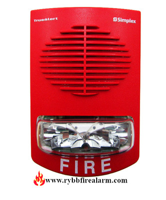 SIMPLEX 4903-9358 WALL SPEAKER STROBE (RED), FREE SHIP THE SAME DAY ...