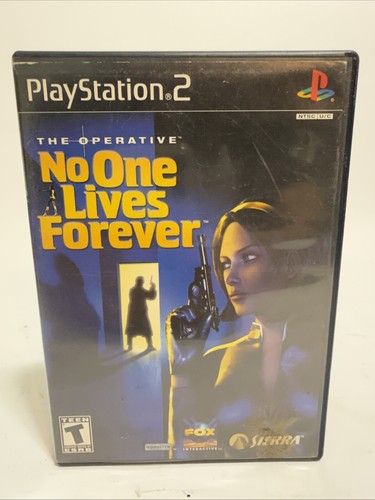 The Operative: No One Lives Forever Sony PlayStation 2 PS2 w/ Manual ...