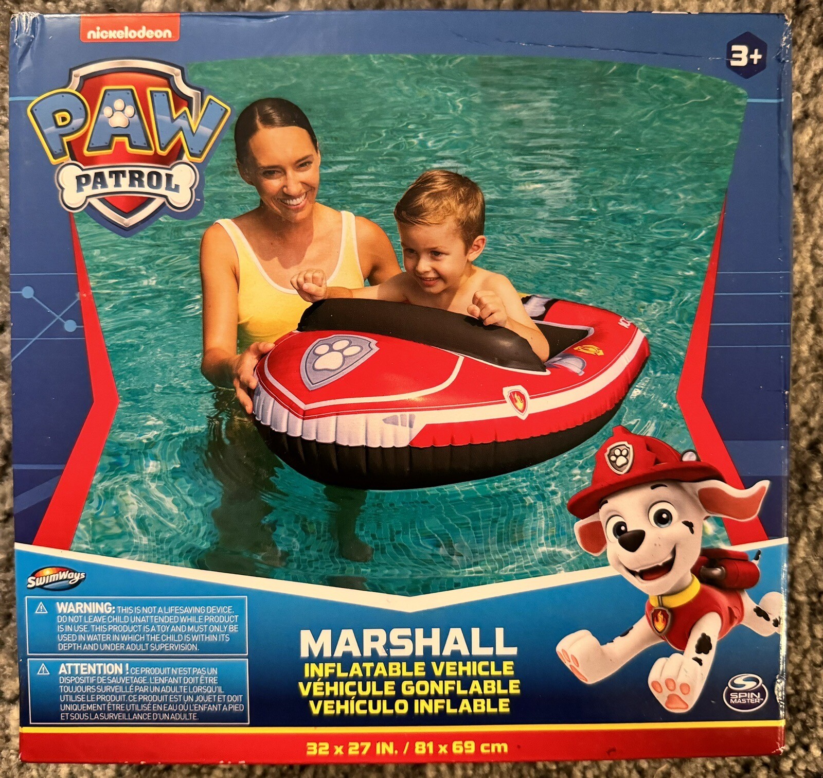 Paw Patrol Marshall Inflatable Vehicle | eBay