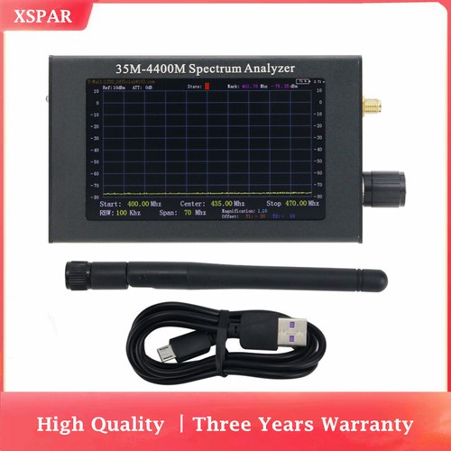 35M-4400M Spectrum Analyzer Simple Spectrum Analyzer with 4.3" TFT Color LCD Xr- | eBay