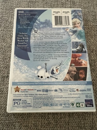 DISNEY’S FROZEN DVD (LIKE NEW CONDITION) | eBay