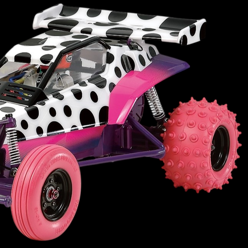TAMIYA 1/10 HORNET GRASSHOPPER FROG JUN WATANABE BLOCKHEAD MOTORS BLACK ...
