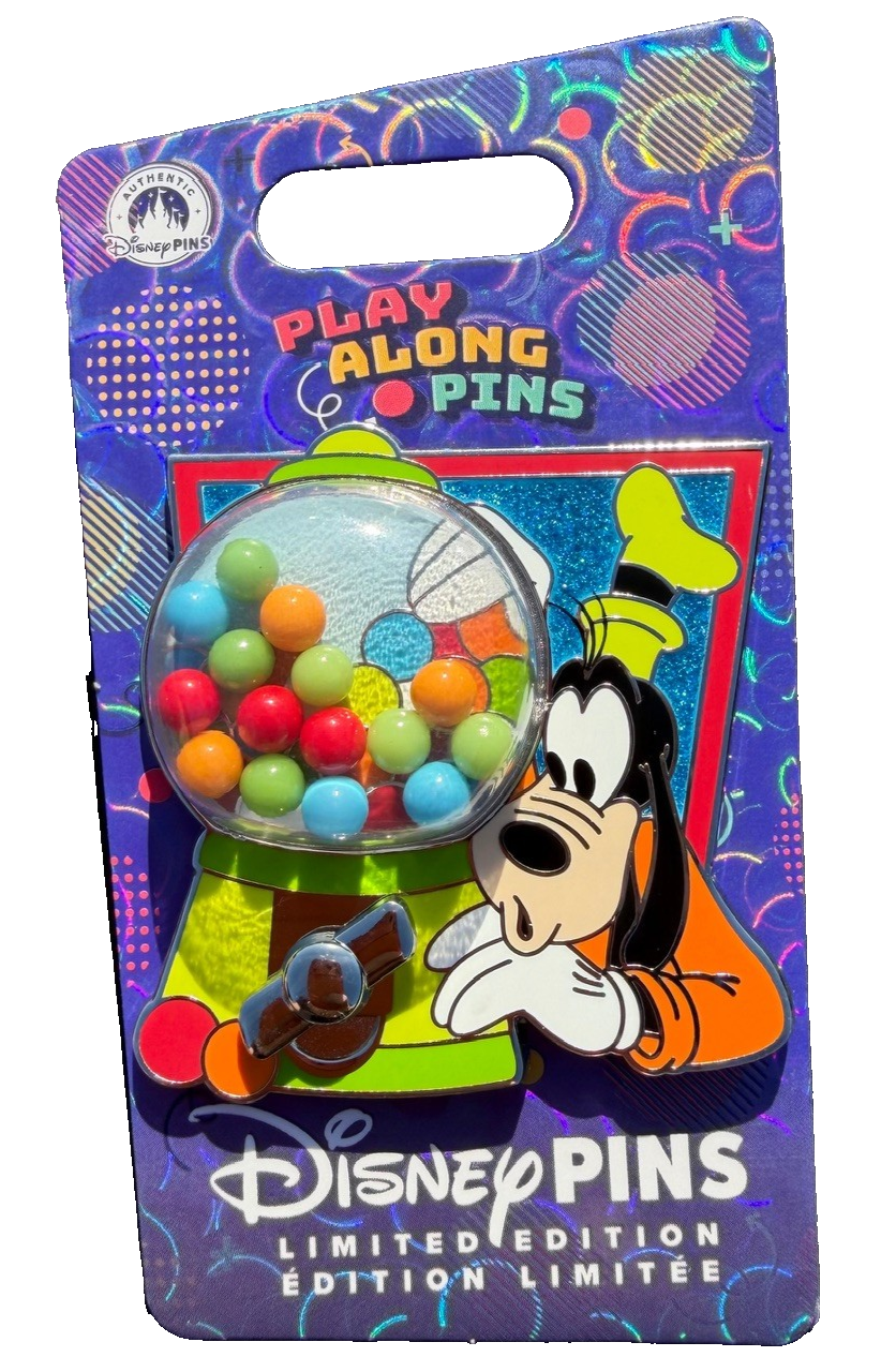 WDW Walt Disney World 2026 Goofy Play Along Gumball Machine Pin LE 2000 ...