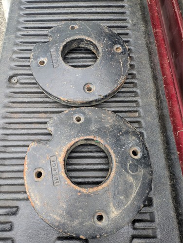 SEARS CRAFTSMAN GARDEN TRACTOR CAST IRON WHEEL WEIGHTS 33# EACH 1307H1 ...