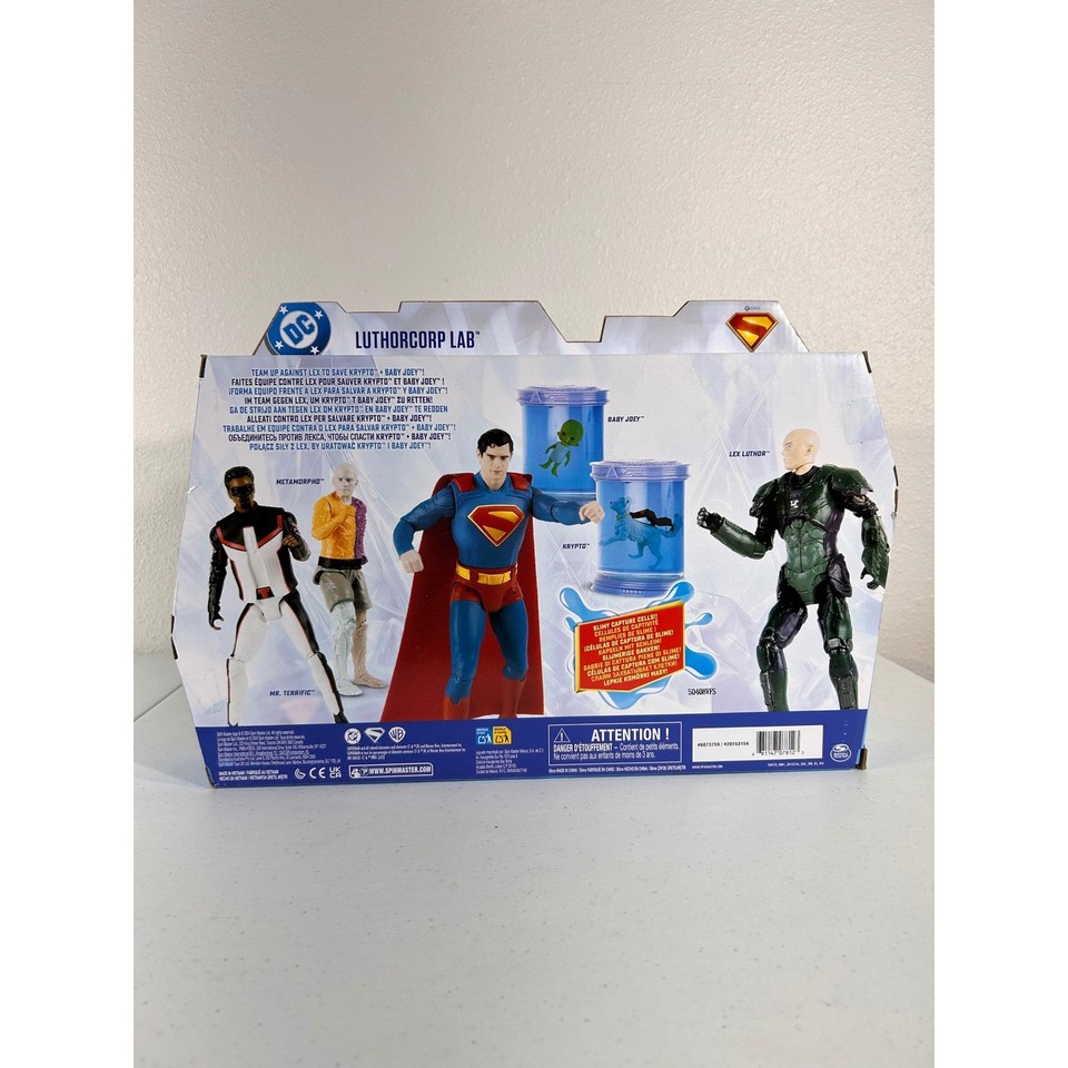 DC Comics Superman Luthorcorp Lab Action Figure Playset Exclusive Lex ...