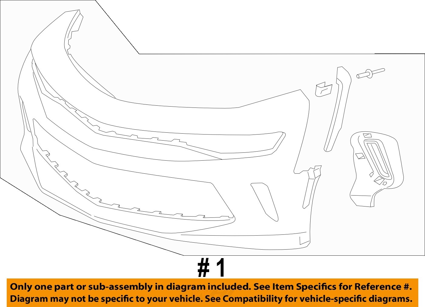 Chevrolet GM OEM Bumper Cover 84341840 | eBay