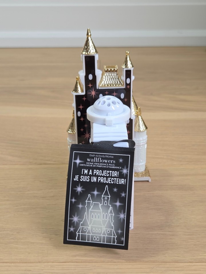 Bath and Body Works Disney Princess Wall Plug Castle Light Projector ...