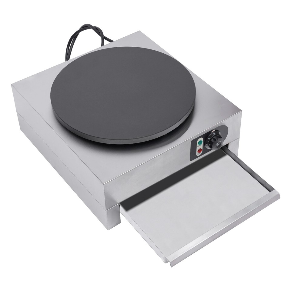 1.5kwCommercial Electric Single Crepe Maker/Kitchen Pancake Machine ...