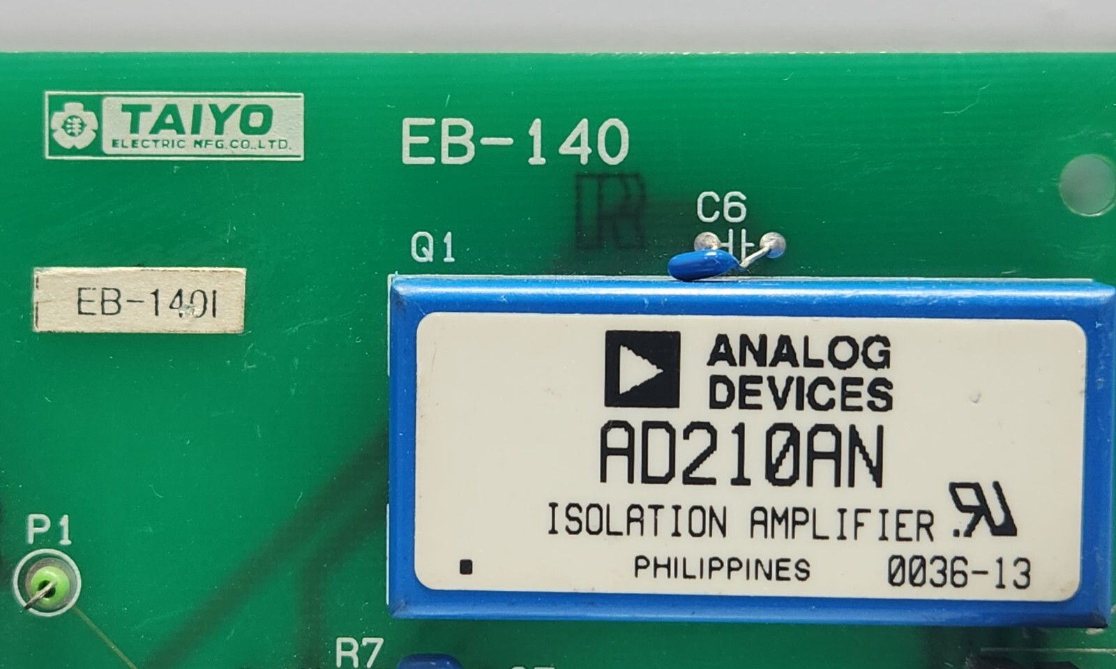 TAIYO ELECTRIC EB-140 PCB CARD | eBay