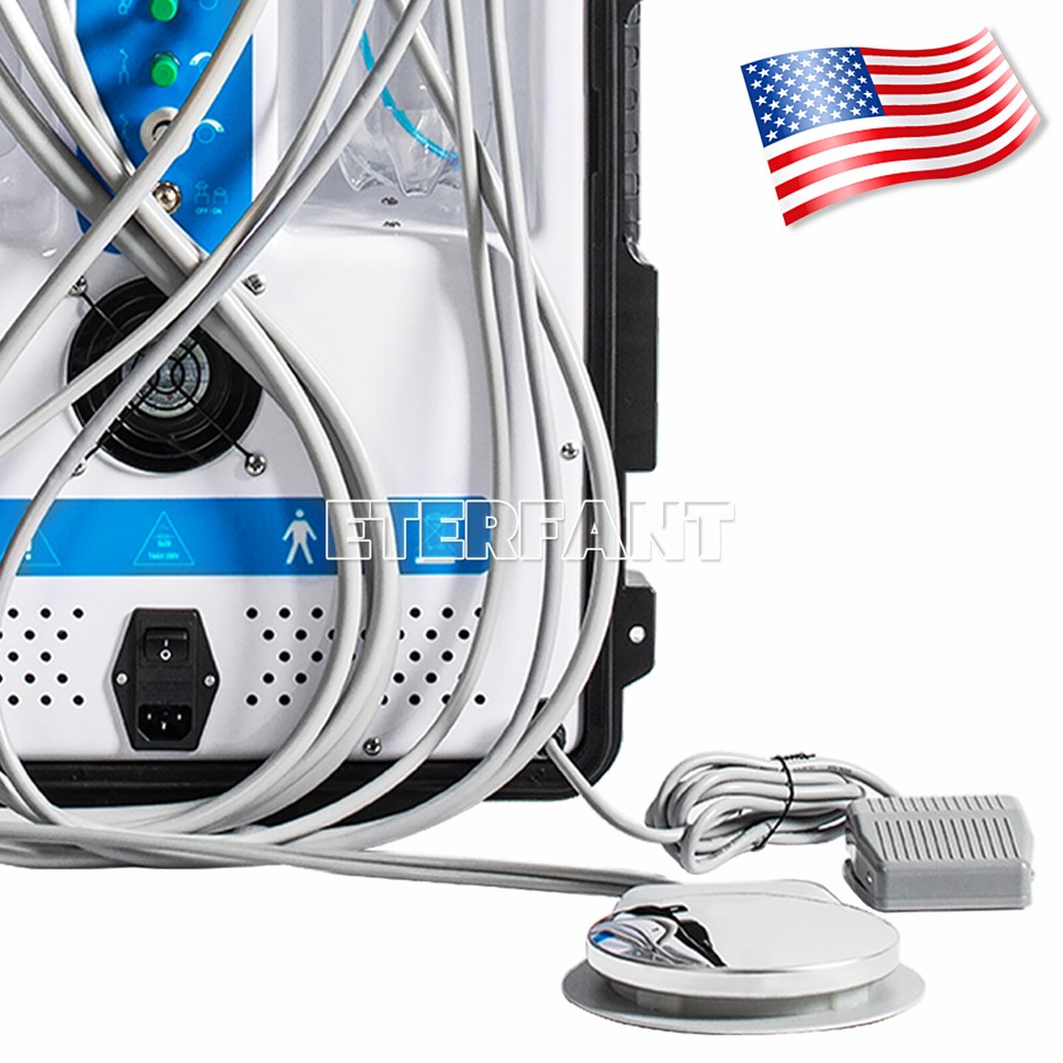 ETERFANT Dental Mobile Delivery Cart 4H/Unit System GU-P206S/Unit Air ...