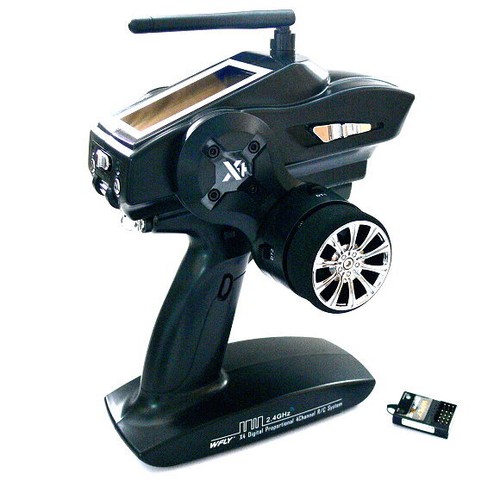 WFLY RC Model X4 2.4ghz 4ch R/c Hobby Transmitter & Wfr04h Receiver ...