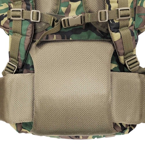 Army Rucksack Military Combat Cadet Hiking Backpack Camo Daypack Bergen ...