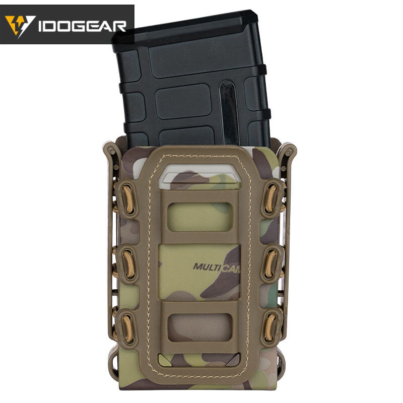 IDOGEAR Mag Pouch 5.56 9mm Tactical Fastmag MOLLE Mag Carrier Soft ...