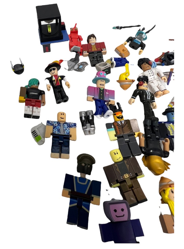 Minecraft Toys Lot Action Figures Minifigures Steve Animals Swords ...