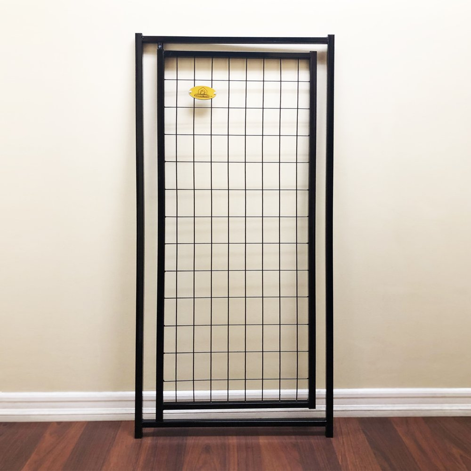 Dog Kennel Gate Panel Pet Entrance Exit Fits KennelMaster K644WWBL/C ...