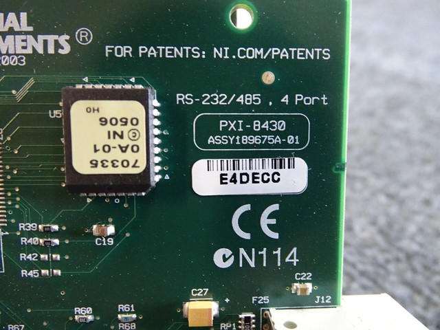 National Instruments Ni Pxi-8430 Rs232 2 Serial Ports for sale online ...
