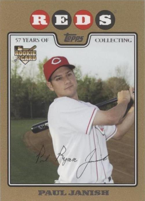 2008 Topps Updates & Highlights - Paul Janish #UH16 Gold /2008 for sale ...