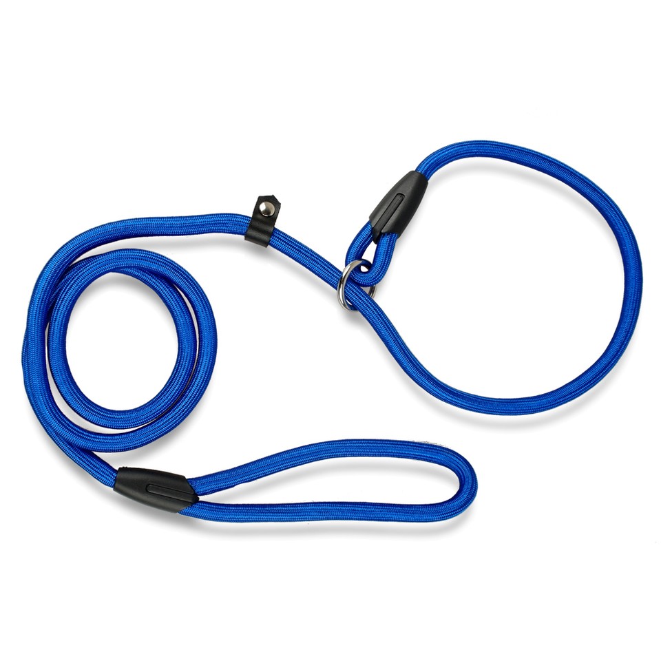 Durable Nylon Dog P-leash & Collar Pet Obedience Training Slip Leash ...