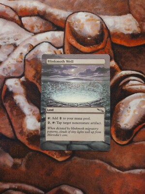 Magic the Gathering Blinkmoth Well Hand Painted Unique Custom MTG Alter ...