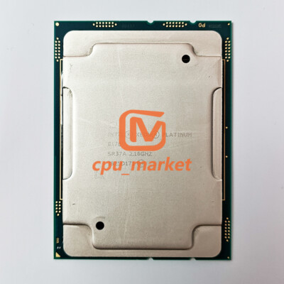 Intel Xeon Platinum 8176 SR37A 2.1GHz 28 Cores 56Threads 38.5MB 165W ...