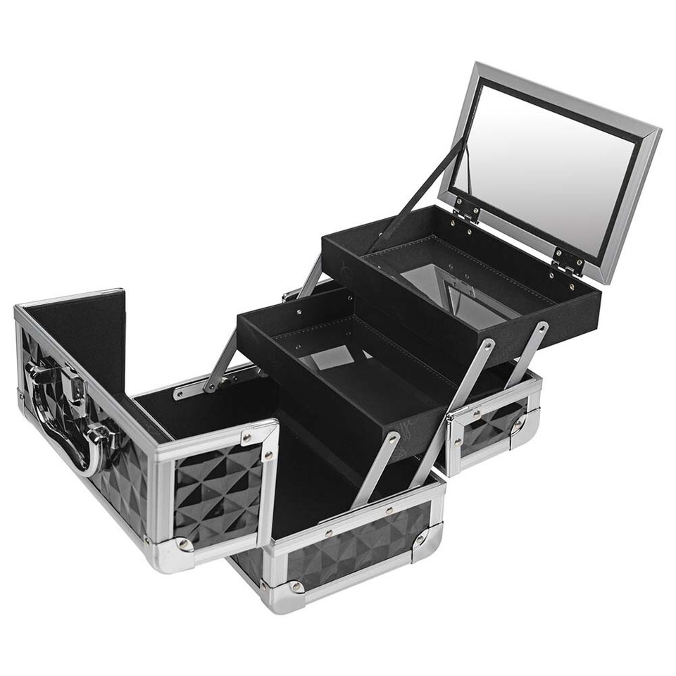 SHANY Mini Makeup Train Case With Mirror | eBay