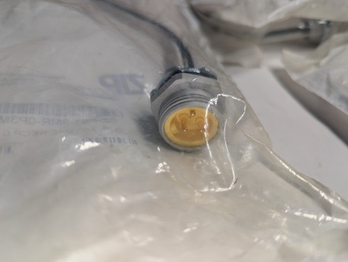 NEW AUTOMATION DIRECT ZIP PORTS ZP-S1-3MR-0P3M CABLE 3 PL 7/8" MAL RECP ...