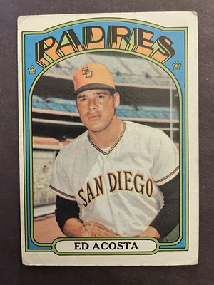 1972 Topps #123 Ed Acosta San Diego Padres | eBay